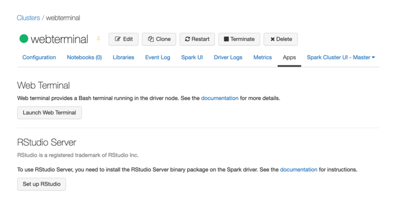 How To Run Line Commands Using The New Databricks Web Terminal The Databricks Blog 6394