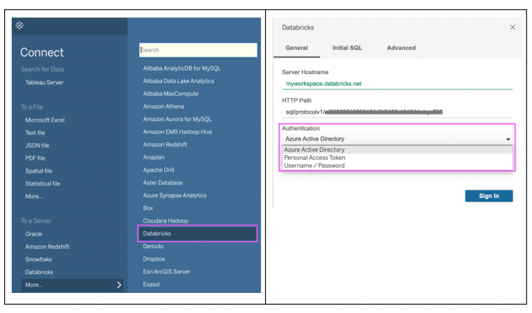 Improved Tableau Databricks Connector Now Includes Azure AD ...
