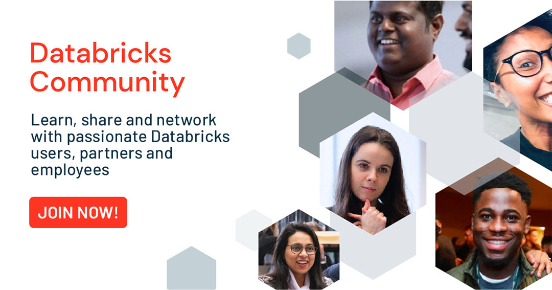 Introducing the Databricks Community: Online Discussions for Data + AI ...